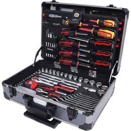KS Tools 1/4'' + 1/2'' Universal-Werkzeug-Satz, 130 Teile, 6-kant
