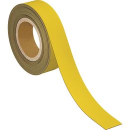 Maul Kennzeichnungsband, magnethaftend, LxB 10000 x 40 mm, VE 2 Stk, gelb