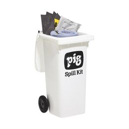 PIG Fahrbares Notfall-Kit, klein, Ausführung universal, absorbiert 87,9 l