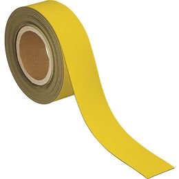 Maul Kennzeichnungsband, magnethaftend, LxB 10000 x 50 mm, VE 2 Stk, gelb
