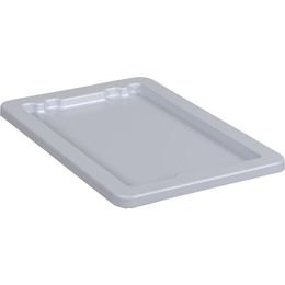 eurokraft pro Deckel aus Polystyrol, VE 2 Stk, Auflagedeckel, 6 l