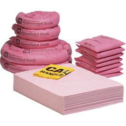 PIG Nachfüllpack für Notfall-Tasche, Ausführung Chemikalien, absorbiert 54,4 l/VE