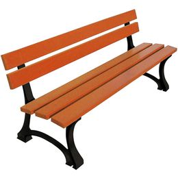 PROCITY Parkbank MORA, Gesamthöhe 746 mm, Länge 1800 mm, Weichholz, Eiche hell