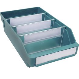 STEMO Regalkasten aus hochschlagfestem Polypropylen, grün, LxBxH 300 x 180 x 95 mm, VE 20 Stk