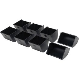 SAFESCAN Münzbecher-Set für Kassenlade, 4617CC, Box mit 8 Stück