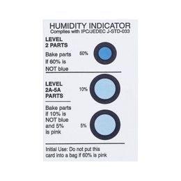 ratioform Feuchtigkeitsanzeiger, reversibel, VE 125 Stk, Anzeigebereiche 5%, 10%, 60%, ab 10 VE