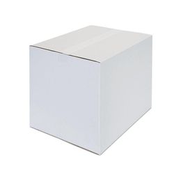 ratioform economy Wellpapp-Faltkarton, wei&szlig;, VE 10 Stk, LxBxH 325 x 235 x 250 mm, 1-wellig, ab 2 VE