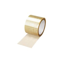 ratioform PP-Packband High-Tack, Naturkautschuk, VE 6 Rollen, transparent, Bandbreite 75 mm, ab 10 VE
