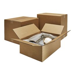 ratioform terra Wellpapp-Faltkarton, L&auml;nge 400 bis 449 mm, LxBxH 440 x 320 x 280 mm, 1-wellig, ab 200 Stk