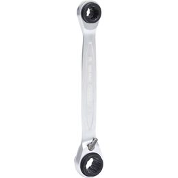 KS Tools 4 in 1 GEARplus umschaltbar Doppel-Ratschenringschlüssel, metrisch, 10 x 19 - 13 x 17 mm