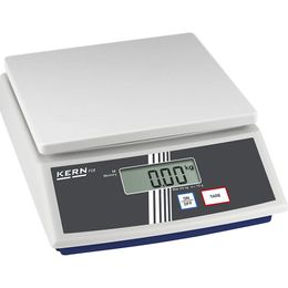 Kern Tischwaage, Einsteigermodell, W&auml;gebereich bis 6 kg, Ablesbarkeit 2 g, W&auml;geplatte 252 x 228 mm