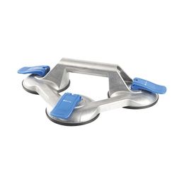 Bohle Saugheber VERIBOR®, 3-Kopf-Alu-Körper, Tragfähigkeit 100 kg, Scheiben-Ø 120 mm