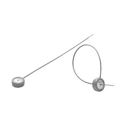 ratioform Durchziehplombe mini, Kunststoff, VE 100 Stk, 180 mm, grau, ab 2 VE