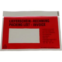 ratioform Dokumententaschen Premium, Aufdruck Lieferschein - Rechnung, VE 500 Stk, LxB 175 x 140 mm