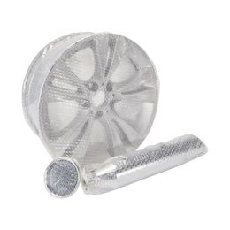 ratioform economy Luftpolsterfolie, 3-lagig, 65 μm, Rollenbreite 500 mm, Länge 100 m