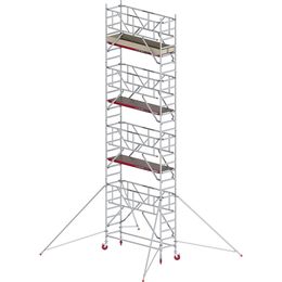 Altrex Fahrger&uuml;st RS TOWER 41 schmal mit Safe-Quick&reg;, Holzplattform, L&auml;nge 1,85 m, Arbeitsh&ouml;he 9,20 m