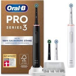 Oral-B Elektrische Zahnbürste Pro Series 3 Plus Edition Doppelpack