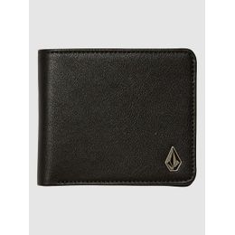 Volcom Slim Stone PU S Geldbörse black