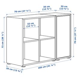 IKEA EKET Schrankkombination/Füße