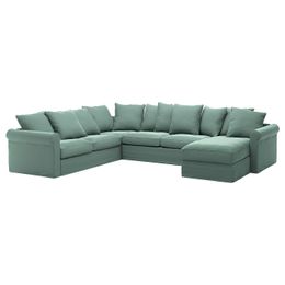 IKEA GRÖNLID 5er-Eckbettsofa mit Récamiere