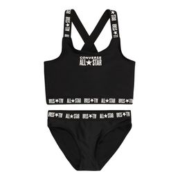 Converse Bikini Mädchen Größe 163/176 schwarz / weiß