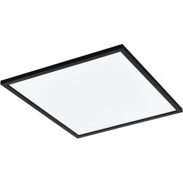 Deckenleuchte Eglo "SALOBRENA-Z" Lampen Gr. Höhe: 5,00 cm, schwarz LED Panels Deckenleuchte in aus Alu - 33W warmweiß kaltweiß