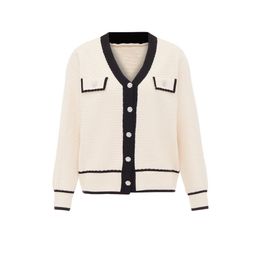 Carato Knit Cardigan female White size XS/S