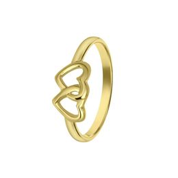 Lucardi Ring M&auml;dchen Gr&ouml;&szlig;e 44 gold