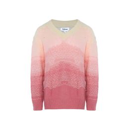 Sidona Pullover Damen Gr&ouml;&szlig;e M/L gelb / pink