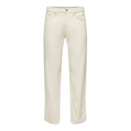 Only & Sons Only & Sons Jeans 'Edge' Herren Größe 33 ecru