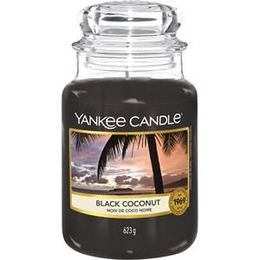 yankee candle Raumdüfte Duftkerzen Black Coconut Classic Medium Glass