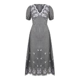 Dorothy Perkins Petite Kleid Damen Größe 40 schwarz / weiß Winterkleid