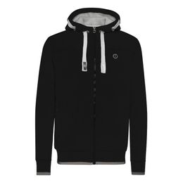 !Solid Sweatjacke 'Benjamin' Herren Größe L schwarz / weiß