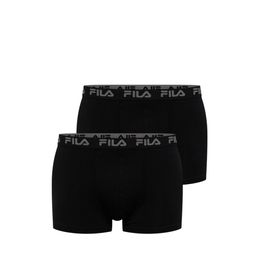 Fila Boxershorts Herren Größe L grau / schwarz