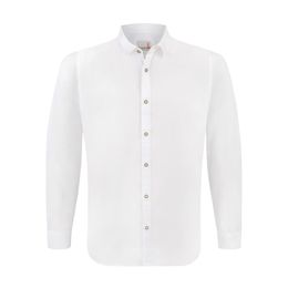 Stockerpoint Traditional Button Up Shirt 'Ernesto' male White size M