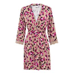 Lascana Dressing Gown 'Lovly Nights' female Beige size 40/42