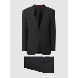 Roy Robson Slim Fit Anzug mit 2-Knopf-Sakko