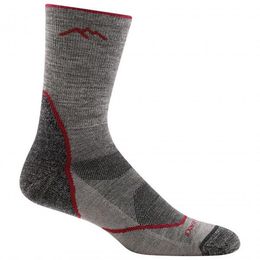 Darn Tough - Light Hiker Micro Crew Lightweight with Cushion - Wandersocken Unisex M | EU 41-43 grau