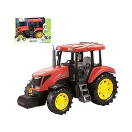 Toi-Toys Spielzeug-Traktor Traktor DeLuxe rot mit Licht und Ton