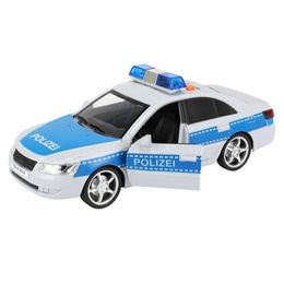 Toi-Toys Spielzeug-Krankenwagen Super Polizei Auto mit Licht Geräuschen und Rückzug