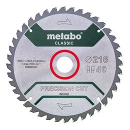 Metabo Kreissägeblatt, "precision cut wood