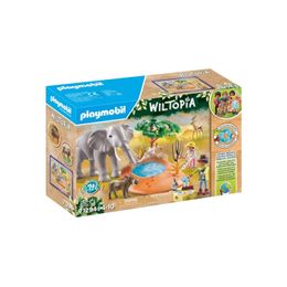 Playmobil® Konstruktionsspielsteine Wiltopia Spritztour zum Wasserloch