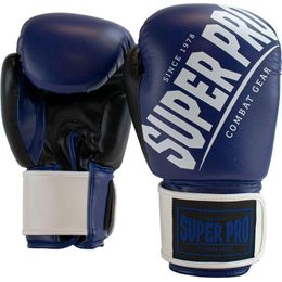Super Pro Boxhandschuhe, blau