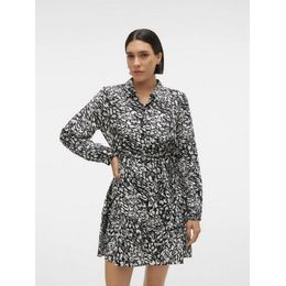 Véro Moda Vero Moda Blusenkleid Debby Ana (1-tlg) Drapiert/gerafft