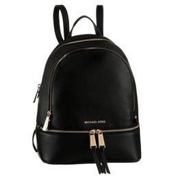 Michael Kors Cityrucksack Rhea Zip, mit Tablet-Fach, schwarz