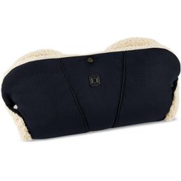 MOON Kinderwagen-Handwärmer Premium Handmuff, blau