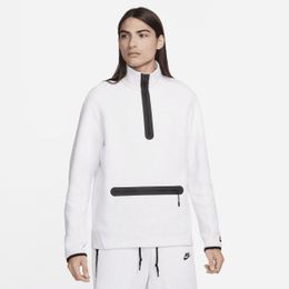 Nike Sportswear Tech Fleece Herren-Sweatshirt mit Halbreißverschluss - Braun