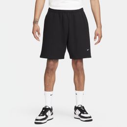 Nike Solo Swoosh Fleece-Shorts für Herren - Schwarz