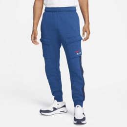 Nike Air Fleece-Cargohose für Herren - Blau