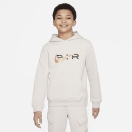 Nike Air Pullover-Fleece-Hoodie für ältere Kinder - Braun